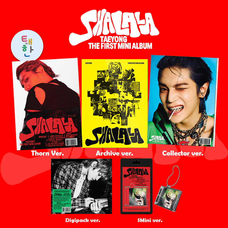 [NCT] เปิดพรี อัลบั้ม TAEYONG 'SHALALA' (1st Mini Album) (PHOTOBOOK /DIGIPACK /Smini Ver ...