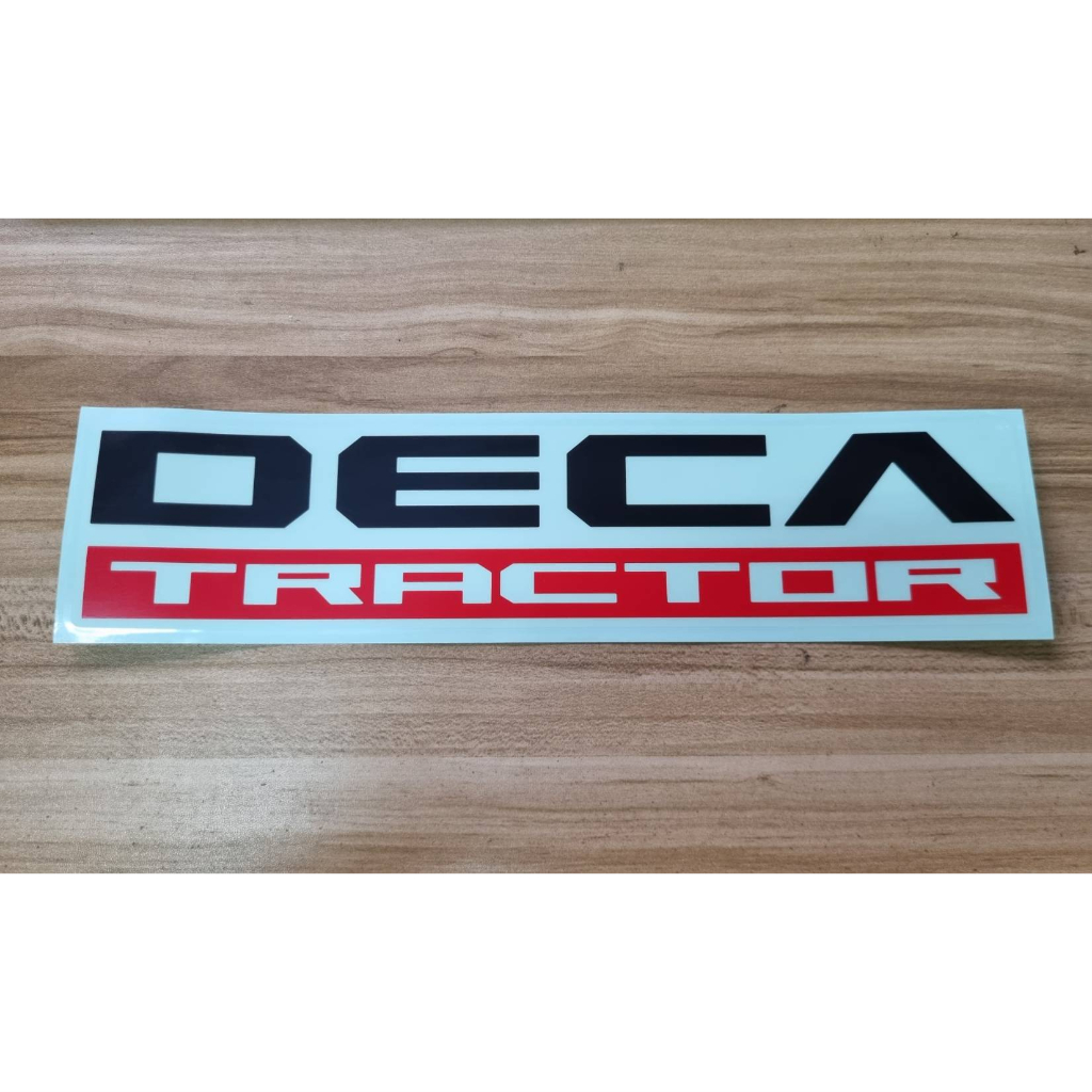 ของแท้ โลโก้สติกเกอร์ อีซูซุ เดก้าเทร็คเตอร์ ปี 2021 - 2022 ISUZU DECA ...