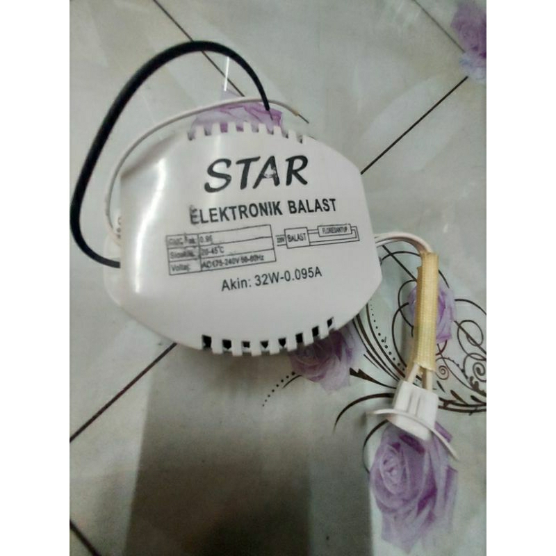 บัลลาสต์ ใช้กับนีออนกลม 32วัตต์ ELEKTRONIK BALAST ยี่ห้อ STAR | Shopee Thailand