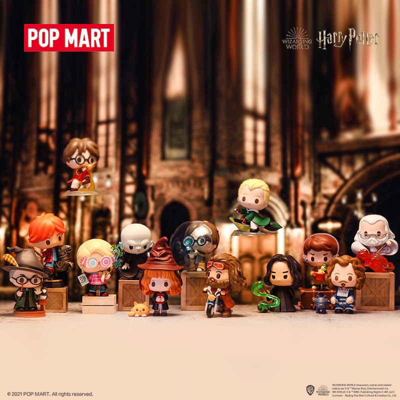 (ยกกล่อง) กล่องสุ่ม Blindbox Pop Mart Harry Potter x The Wizarding ...