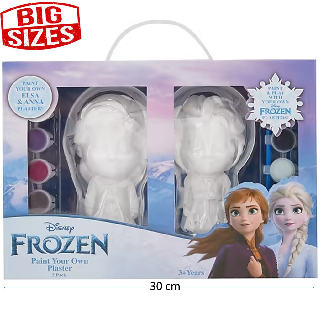 Disney Frozen Paint Your Own Plaster 2 Pack Elsa&Anna Special Edition ...