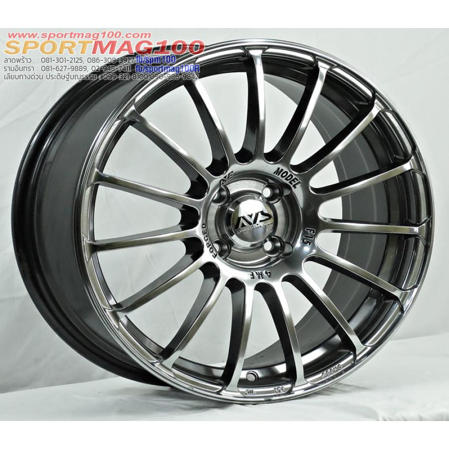 ล้อแม็กซ์ AVS Model F15 สีไฮเปอร์โคม 7.5-17นิ้ว 4รู100 ET45 [20024] | Shopee Thailand