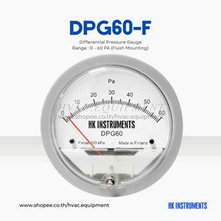 Differential Pressure Gauge เกจวัดแรงดันตกคร่อมสำหรับ HEPA Filter หรือ ...