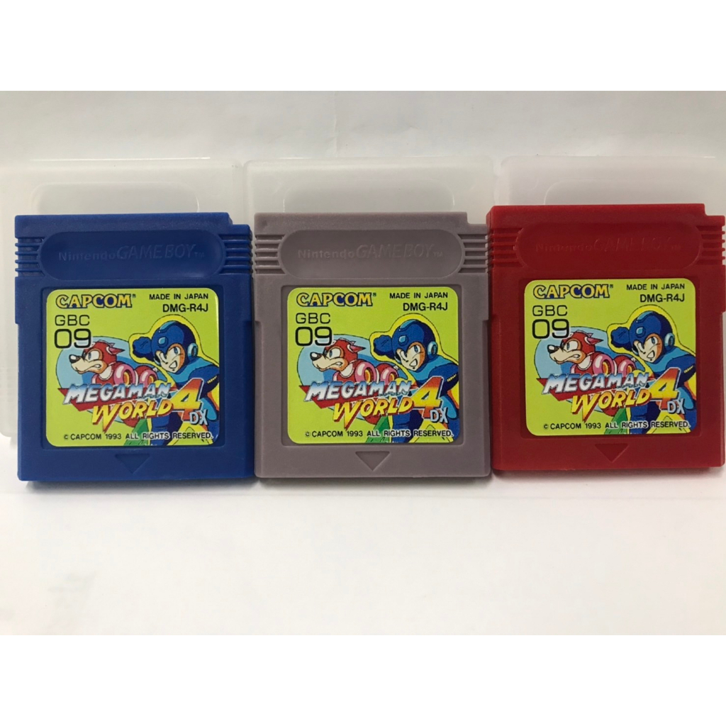 ตลับ GBC ( Game boy Colour ) Mega Man World 4 DX ตลับผลิตใหม่ | Shopee Thailand