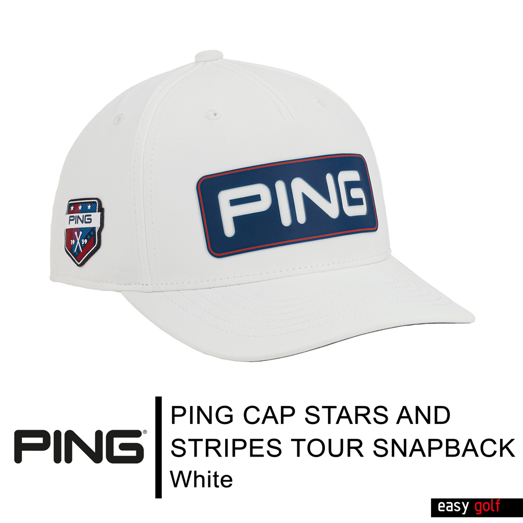 PING CAP STARS AND STRIPES TOUR SNAPBACK LIMITED PING CAP MEN หมวกกอล์ฟ ...