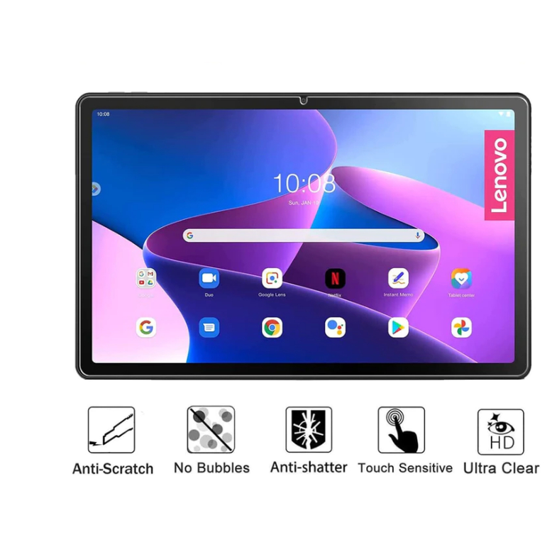 ฟิล์มกระจกนิรภัย เต็มจอ for Lenovo Tab M10 Plus 3rd Gen 10.61 (TB125FU /TB128FU /TB128XU ...