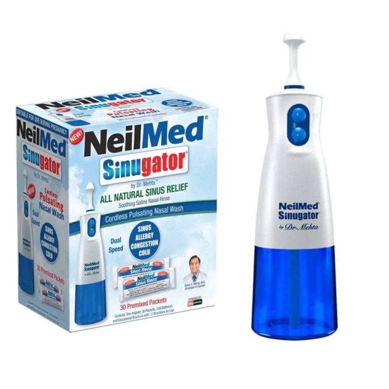 NeilMed Sinugator รุ่นใหม่! เครื่องล้างจมูกไร้สายแบบสั่น ระบบแรงดันต่ำ ...