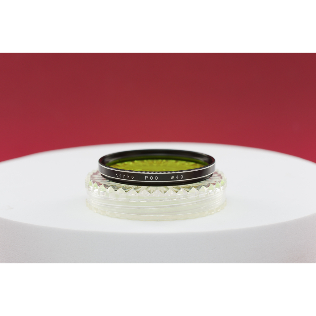 Lens filter Kenko Poo 49mm ฟิลเตอร์สีหน้าเลนส์ สภาพใหม่ | Shopee Thailand