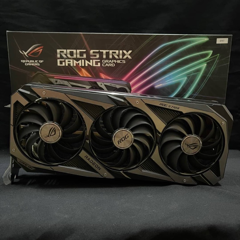 การ์ดจอ VGA ASUS ROG STRIX RX 6700XT 12GB GAMING GDDR6 สินค้ามือสอง ใช้ ...