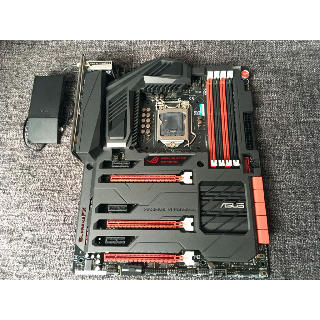 1150 ASUS MAXIMUS VI FORMULA มี WiFi Bluetooth พร้อมฝาหลัง | Shopee ...