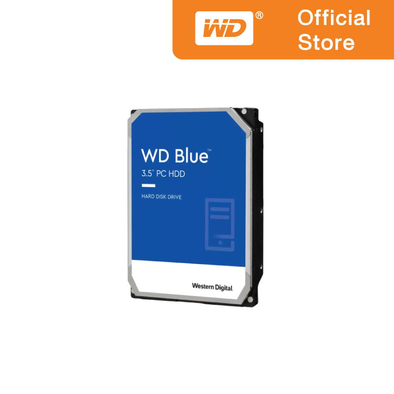 Western Digital INT 2 TB Internal Hard Drive ฮาร์ดดิสก์PC HDD 3.5" (ฮาร์ดดิสก์PC) WD BLUE 7200 ...