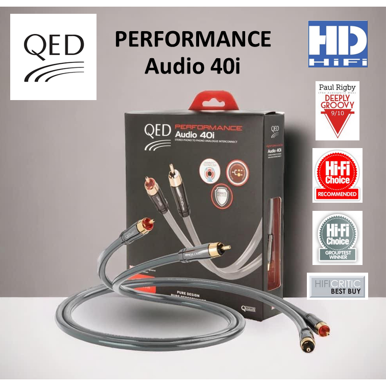 QED PERFORMANCE Audio 40i RCA Cable | Shopee Thailand