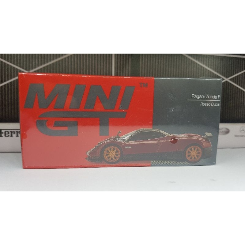 Mini GT No.382 Pagani Zonda F สี Rosso Dubai scale 1/64 ของแท้ สินค้า ...