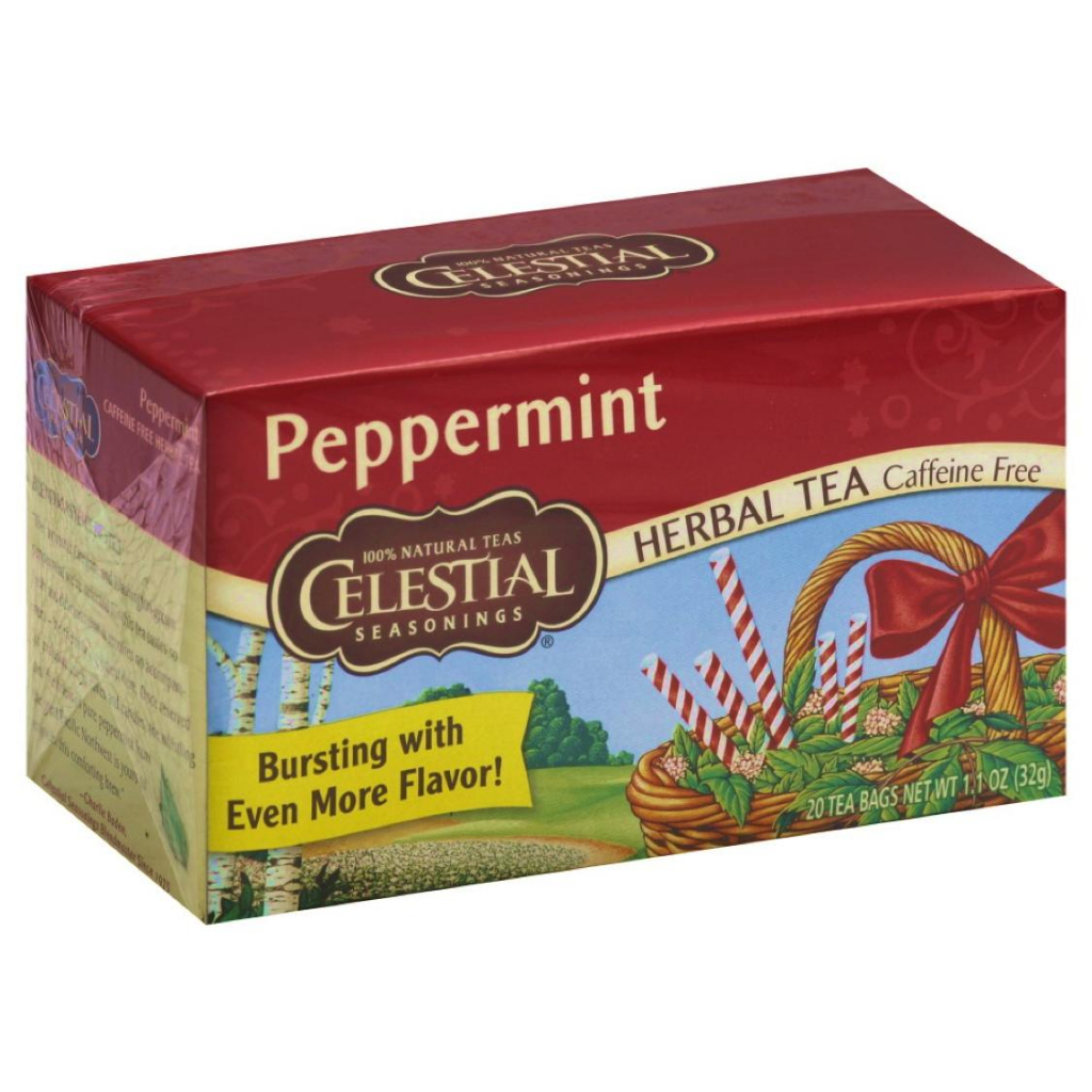 Celestial Seasonings Herbal Tea Peppermint (USA Imported) เซเลสเทล ชาเ ...