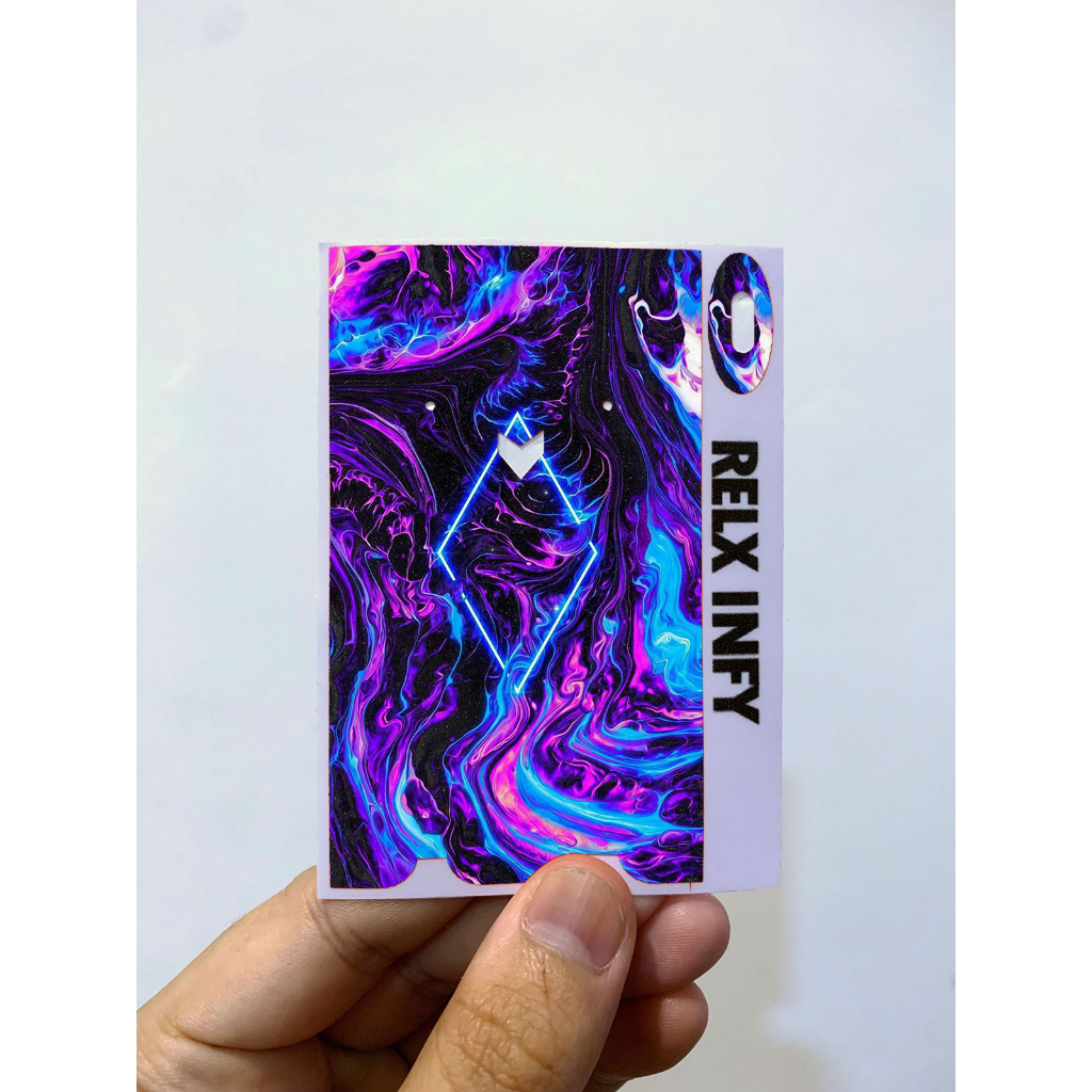 [พร้อมส่ง] สติ๊กเกอร์ Relx Infy (Sticker wrap for Relx Infy) Sticker ...