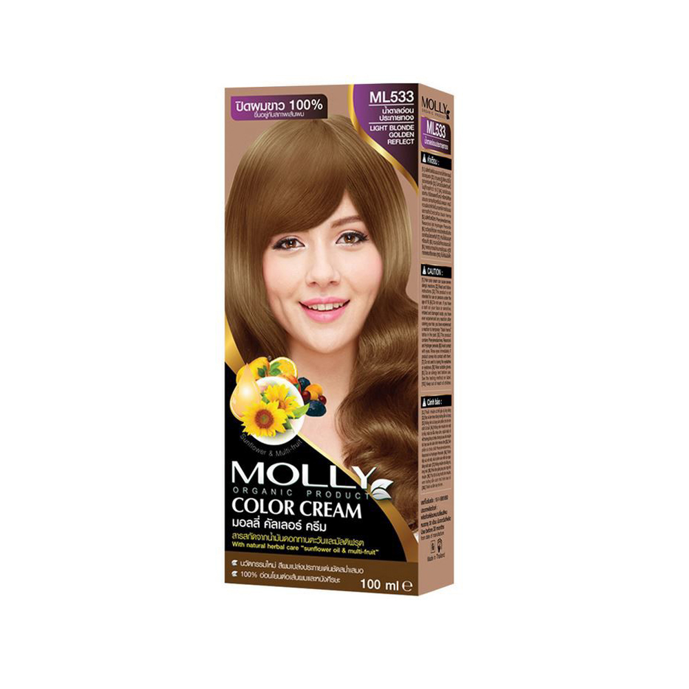 Molly Color cream Organic Product 100 ml | Shopee Thailand