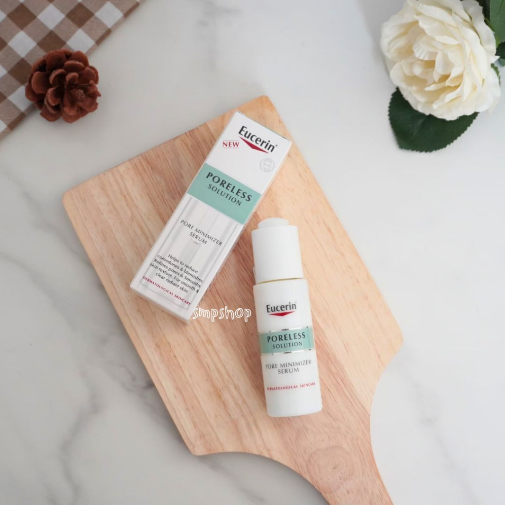 Eucerin Poreless Solution Pore Minimizer Serum 30ml กระชับรูขุมขน ลดการ ...