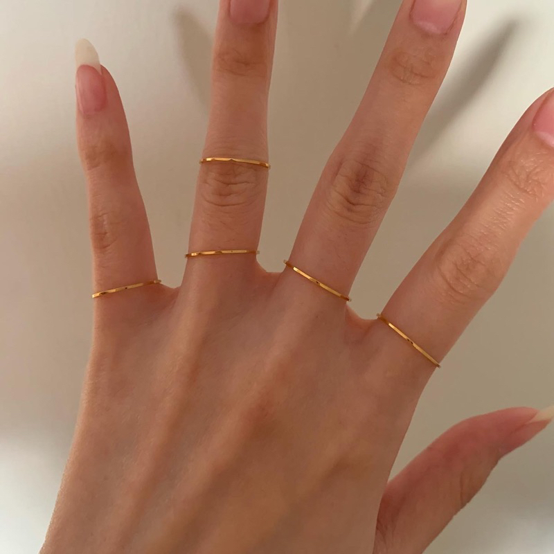 HER OBJECTIVE_HER CLASSIC PLAIN RING | Shopee Thailand