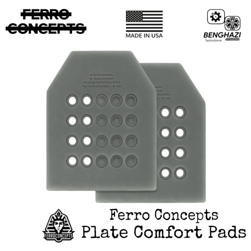 FERRO CONCEPTS Plate Comfort Pads Made in USA | Shopee Thailand