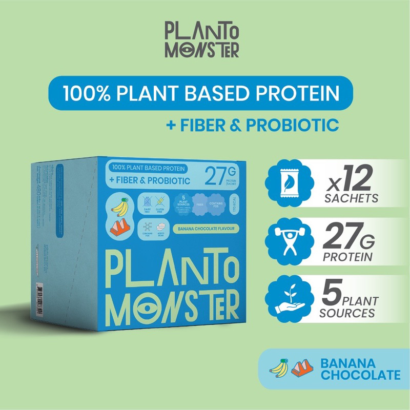 แบ่งขาย โปรตีนราคาถูกที่สุด planto monster | Shopee Thailand