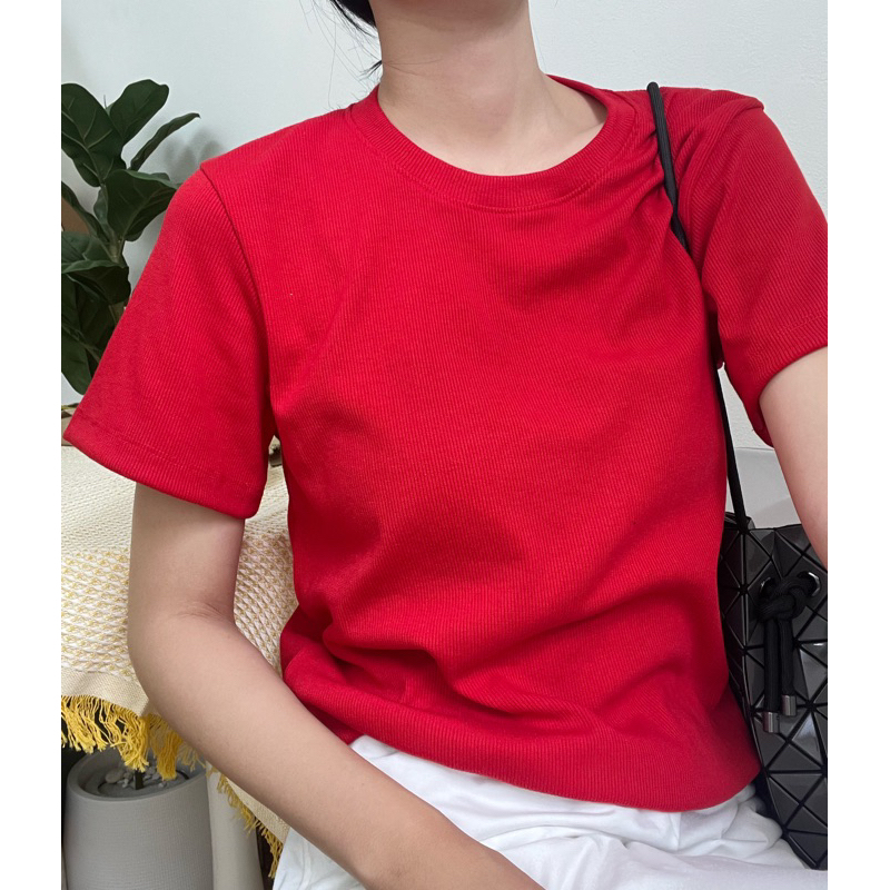 ไม่ต้องรีด O7 เสื้อยืดสุดชิค ผ้าลิปญี่ปุ่น ใส่สบาย แมทช์ทุกลุค | Shopee Thailand