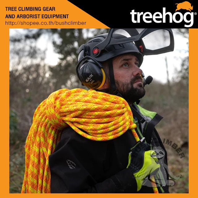 แท้จากบริษัท!! เชือกปีนต้นไม้ 11.8mm มาตรฐาน EN1891A Treehog Treehog One Spliced Eye Climbing ...