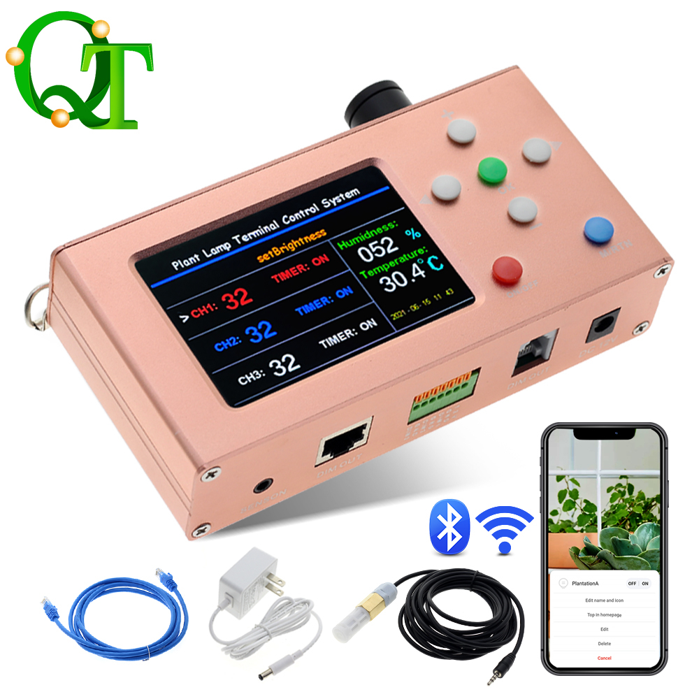พร้อมส่ง ตัวควบคุมอัจฉริยะ 3.5นิ้ว เครื่องควบคุมอัจฉริยะSmart Grow Light Controller ตัวควบคุม ...