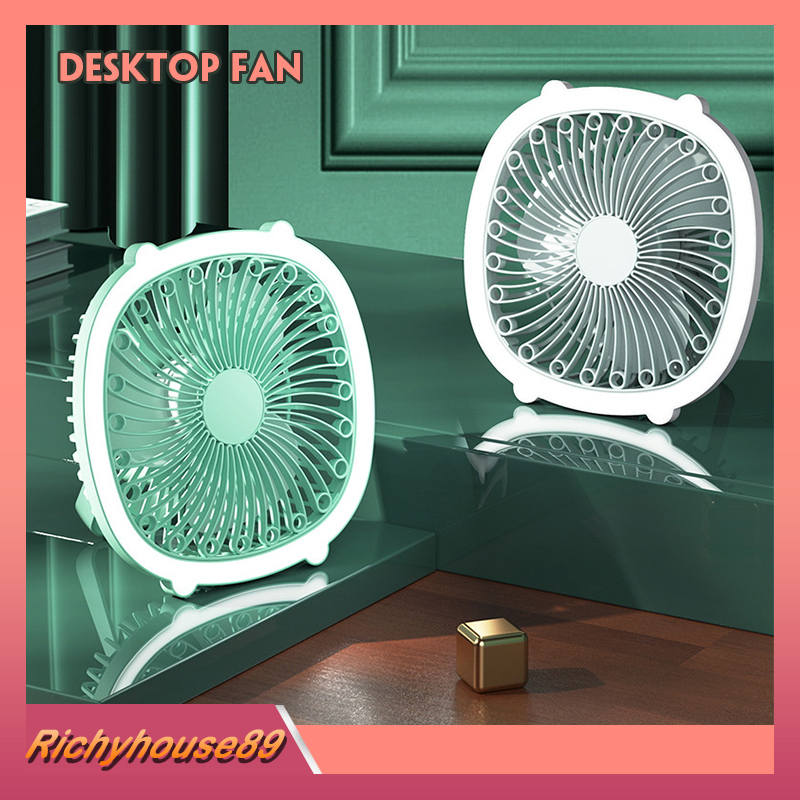 🔥 LED 6000mAh พัดลมตั้งโต๊ะ USB แบตเตอรี่ พกพา ชาร์จแบต ไฟฟ้า ไร้สาย J156 | Shopee Thailand