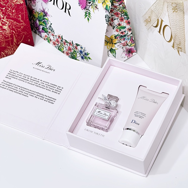 แท้💯%พร้อมส่ง Miss Dior Blooming Bouquet Gift Set (2 Items In Set ...