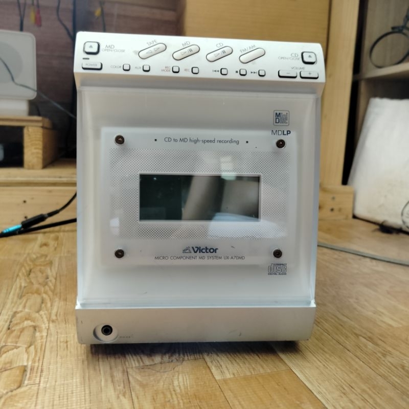 เครื่องเสียงวิคเตอร์ เครื่องเสียง Victor Micro component MD System UX ...