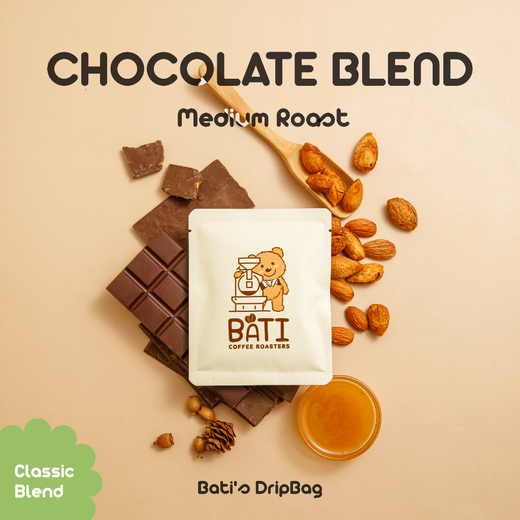 กาแฟ drip bag คั่วกลาง Bati Coffee Roasters - BATI'S CHOCOLATE BLEND ...