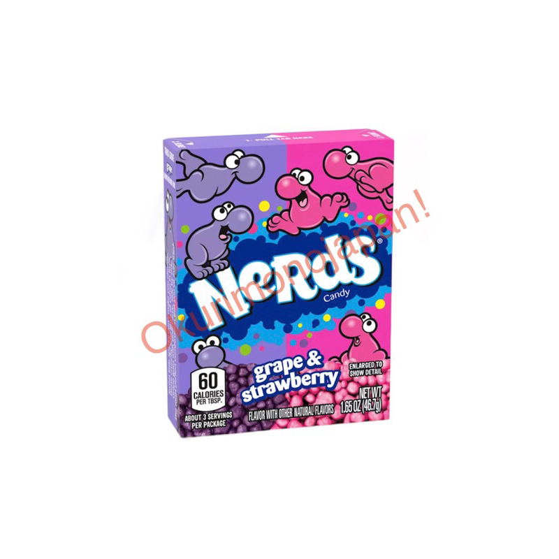 Nerds Rope Candy Nerds Gummy Clusters เยลลี่เคี้ยวหนึบ มีใส้ ยืดได้ ...