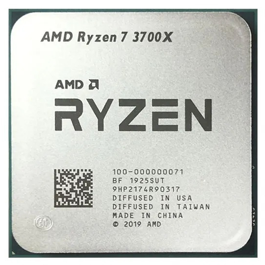 CPU AMD Ryzen 7 3700X 8C/16T 3.6GHz (Boost 4.4GHz) R7 3700X Socket AM4 ...
