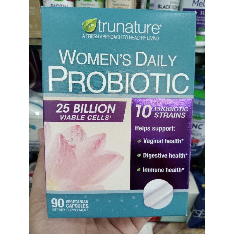 TruNature Womens Daily Probiotic 25 Billion Cells 90 Countปี.09/23 ...