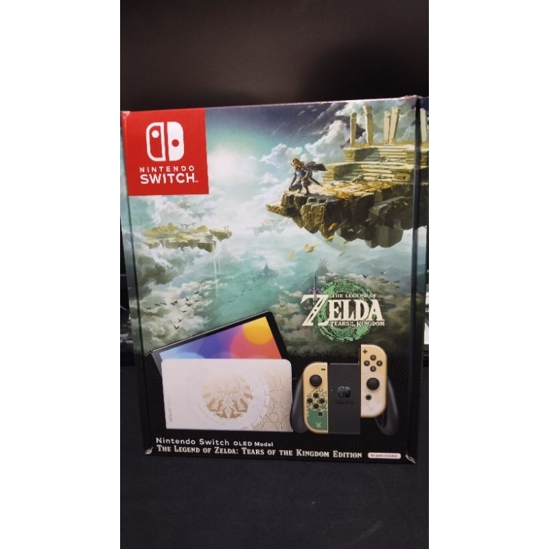 Nintendo switch oled model Zelda limited edition - มือสอง สภาพดี, แถมอะ ...