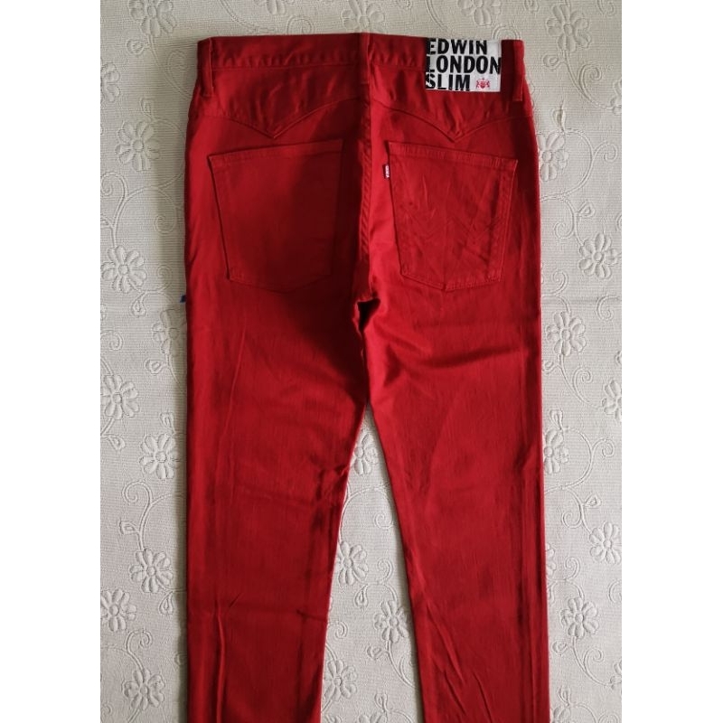 Edwin London เอว วัด จริง 30-31 " แบรนด์ แท้ ของใหม่ made in japan โทน ...