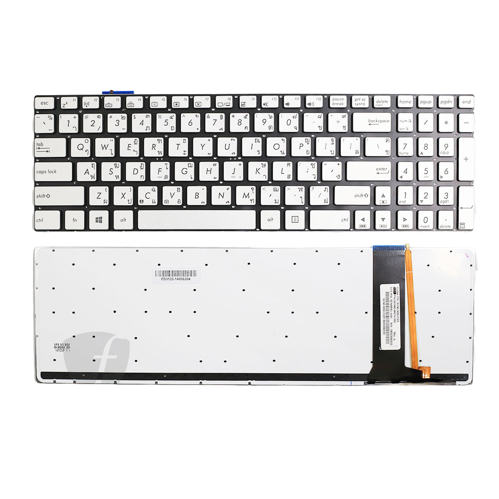 KEYBOARD คีย์บอร์ด Asus N550JV N550JX N750JK N750JV Asus G550 G550J ...