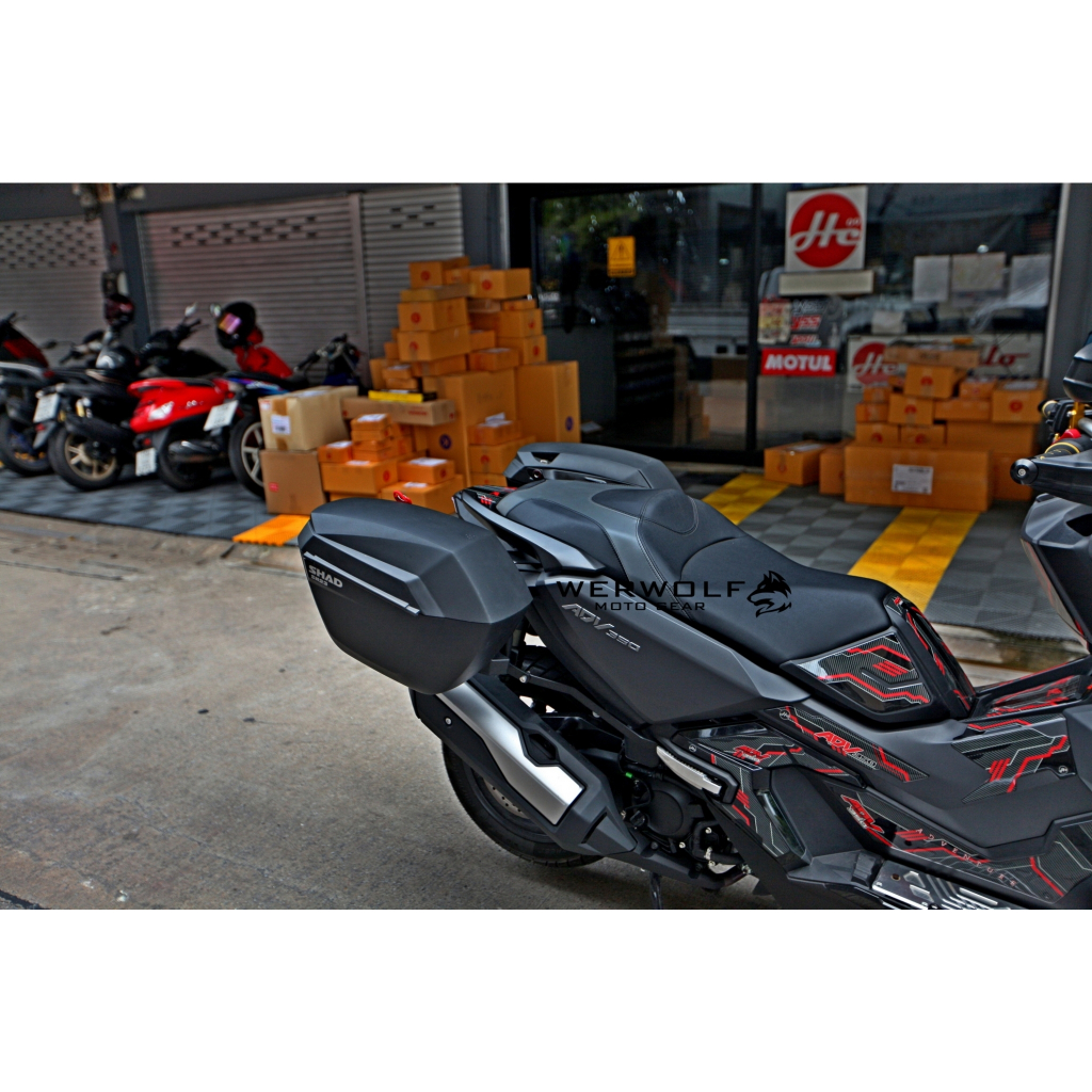 แร็คข้าง + กล่อง SHAD 23 - SHAD 35 Aluminium สำหรับ ADV350 Side Rack ...