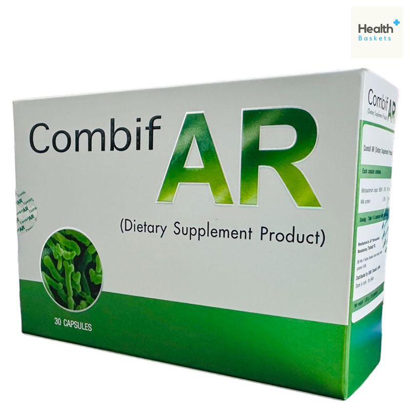 Combif AR 30 cap คอมบิฟ เออาร์ 30 แคปซูล Probiotic โพรไบโอติก {0145 ...