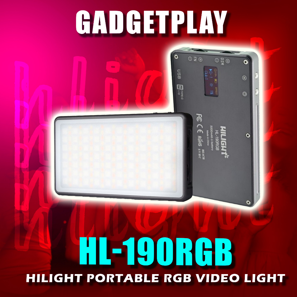 [กรุงเทพฯ ด่วน 1 ชั่วโมง] Hilight HL-190 LED // RGB | Shopee Thailand