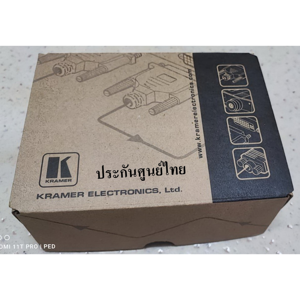 KRAMER Passive Wall Plate — 15–pin HD, 3.5mm Audio & HDMI | Shopee Thailand