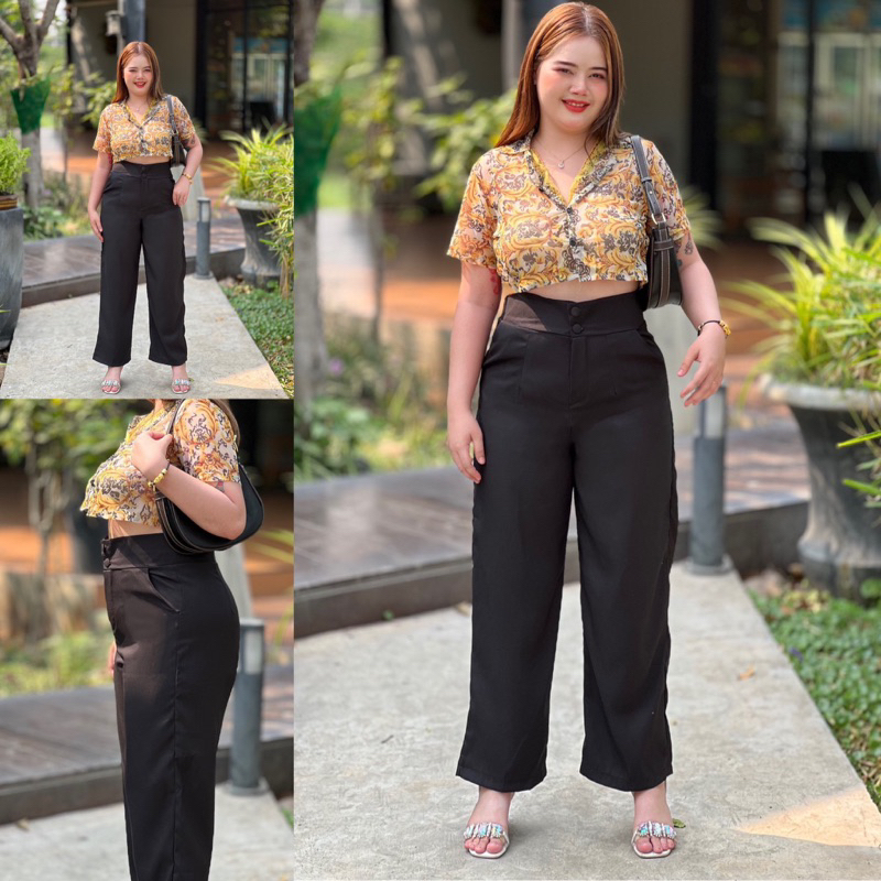 กางเกงเอวสูงสาวอวบ4รุ่นสุดฮิต 2XL-6XL | Shopee Thailand