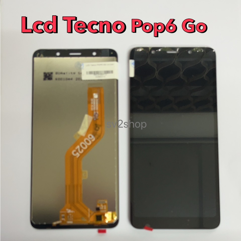 หน้าจอใช้ สำหรับ Tecno Lcd Tecno Pop 6 Go หน้าจอพร้อมทัชสกรีน + แถมฟรี ...