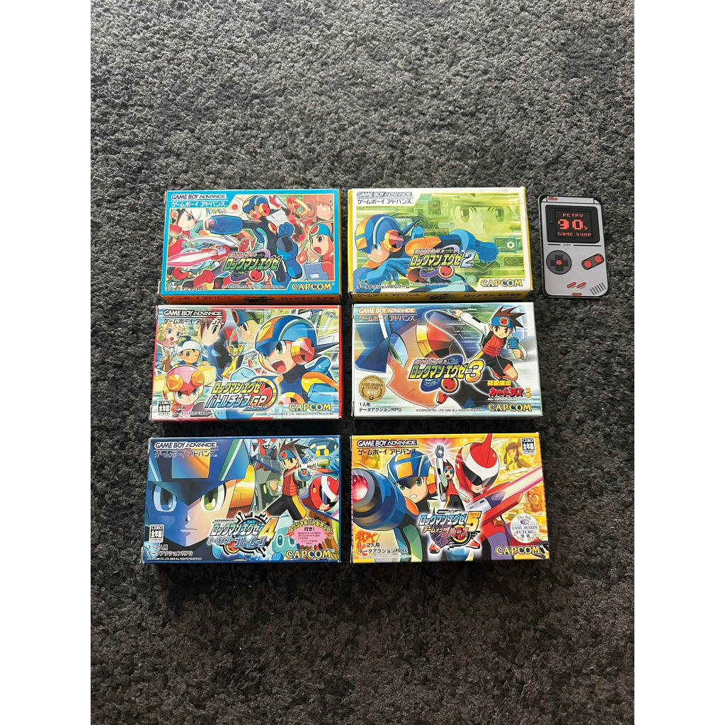 Capcom Cartridge Gameboy Advance Rockman EXE Collection Boxed / Japan ...