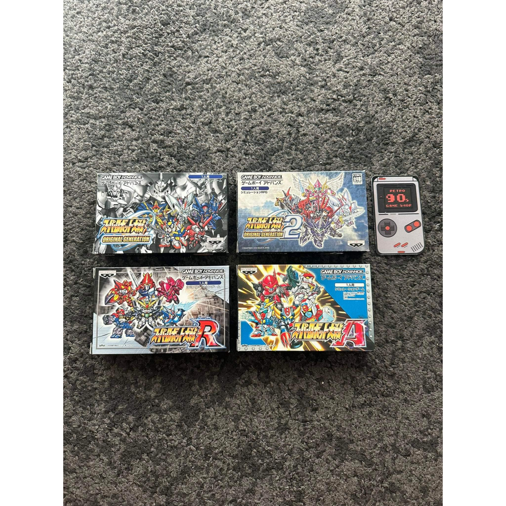 Banpresto Cartridge Gameboy Advance Super Robot Taisen Collection Boxed ...