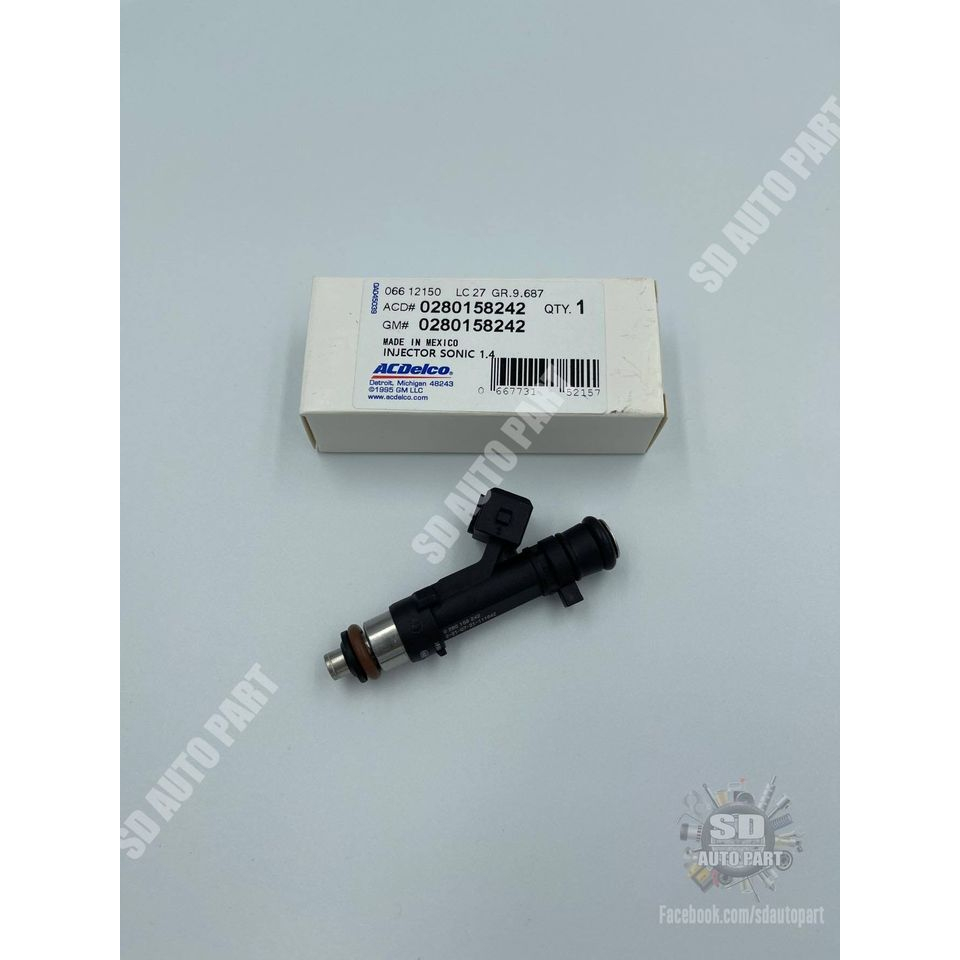 หัวฉีด แท้ รหัสสินค้า (0280158242) ยี่ห้อ Chevrolet รุ่น SONIC 1.4 ปี ...
