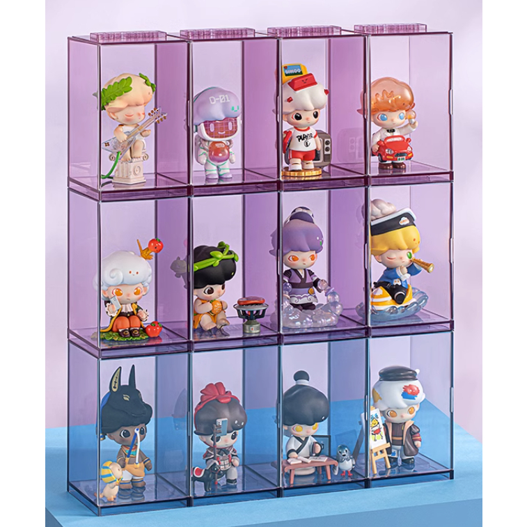 0002 (พร้อมส่งค่ะ)กล่องโมเดลPOPMART(3ชิ้น/ชุด)ของแท้ สีต่างๆ (3 กล่อง ...