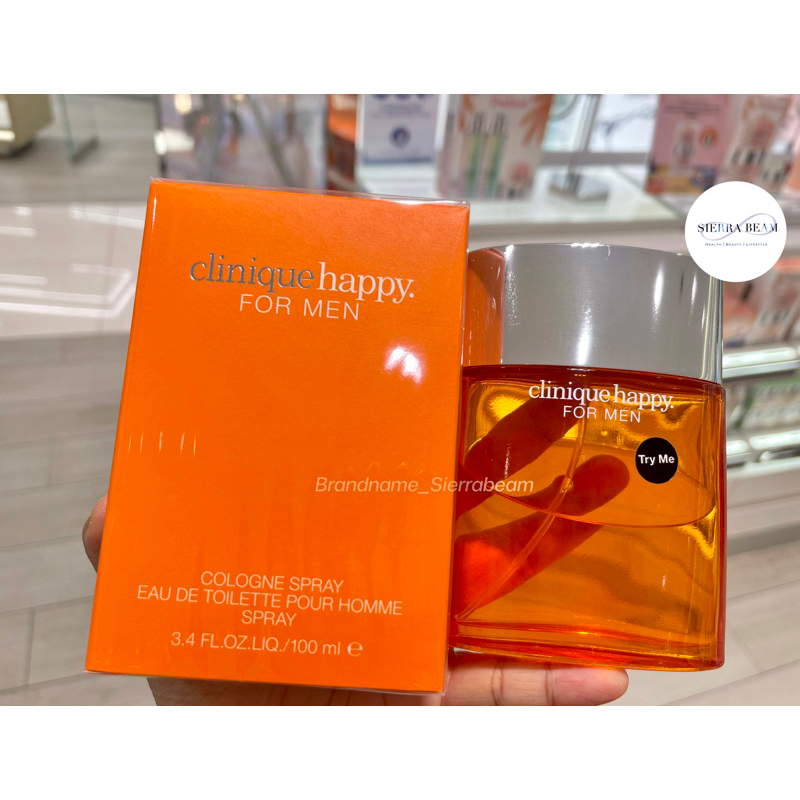 แท้จาก King Power น้ำหอมผู้ชาย CLINIQUE CL HAPPY FOR MEN | Shopee Thailand
