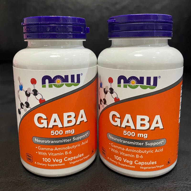 Now Gaba 500mg+Vit B6 100แคปซูล | Shopee Thailand