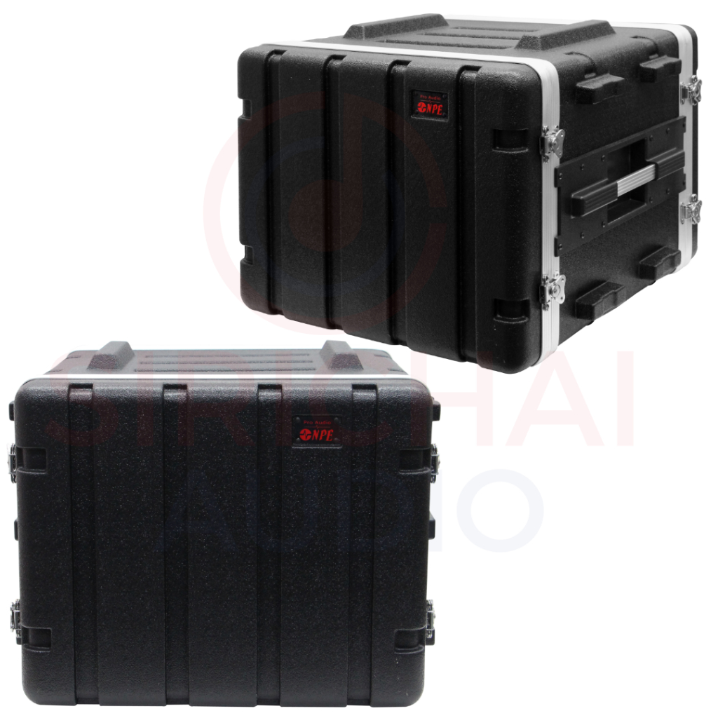 Rack 8UM แร็ค NPE รุ่น 8Uลึก17นิ้ว ABS มีซิปเก็บอุปกรณ์ ฟรีแถมน็อตยึดมา ...